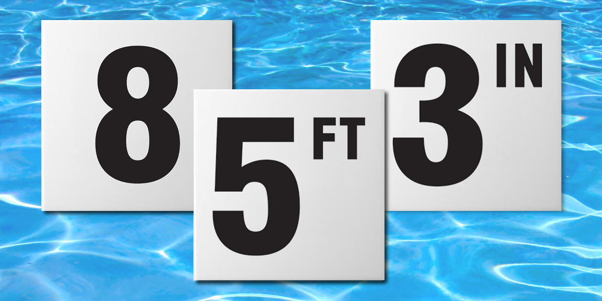 4 inch Font - Smooth – DepthMarkersDirect.com